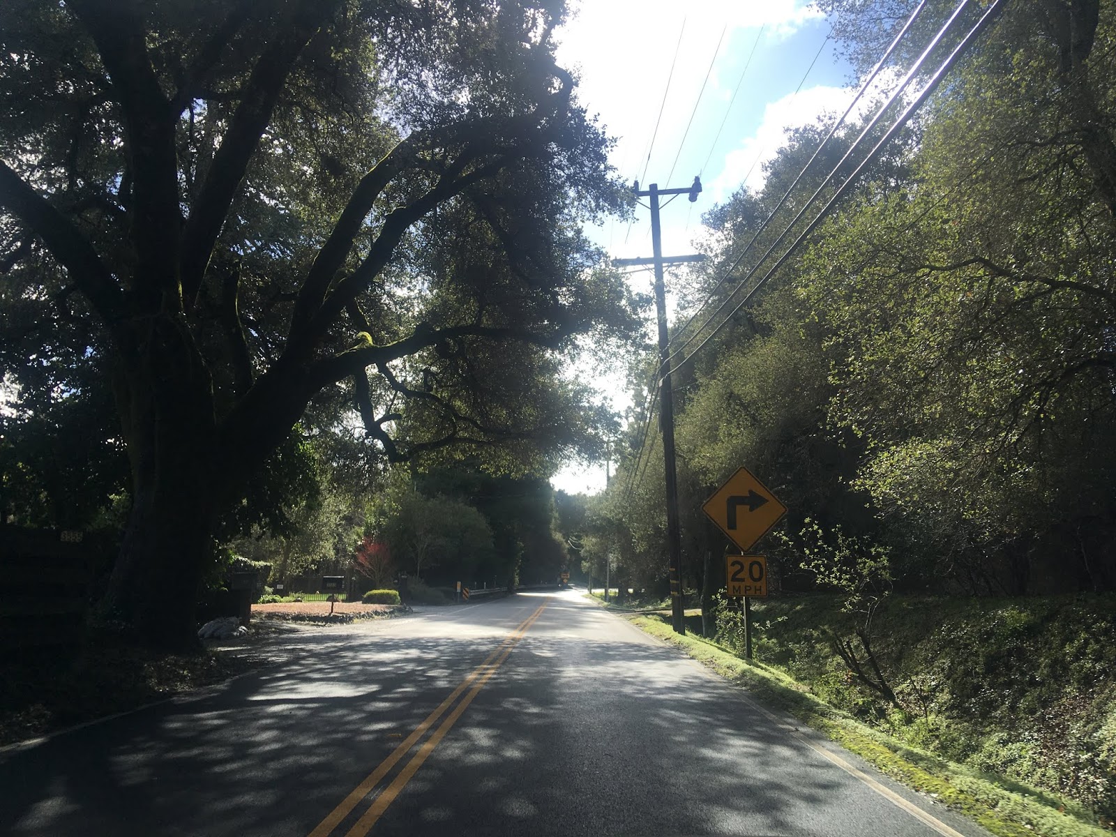 California State Route 84 over the Santa Cruz Mountains from I-280 west ...