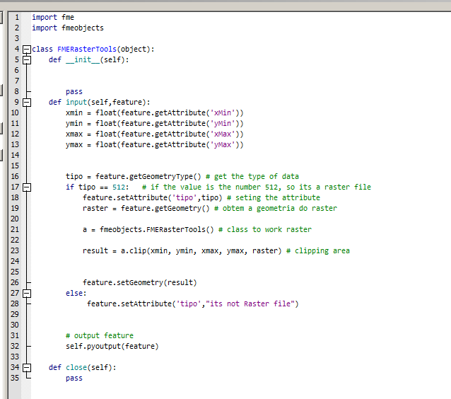 Lets talk about ...: FME Objects API for Raster using Python Lets talk about ...: FME Objects API for Raster using Python