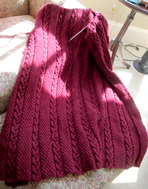 Amazing Knitting: Shivaree Throw - Free Pattern