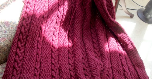 Amazing Knitting: Shivaree Throw - Free Pattern
