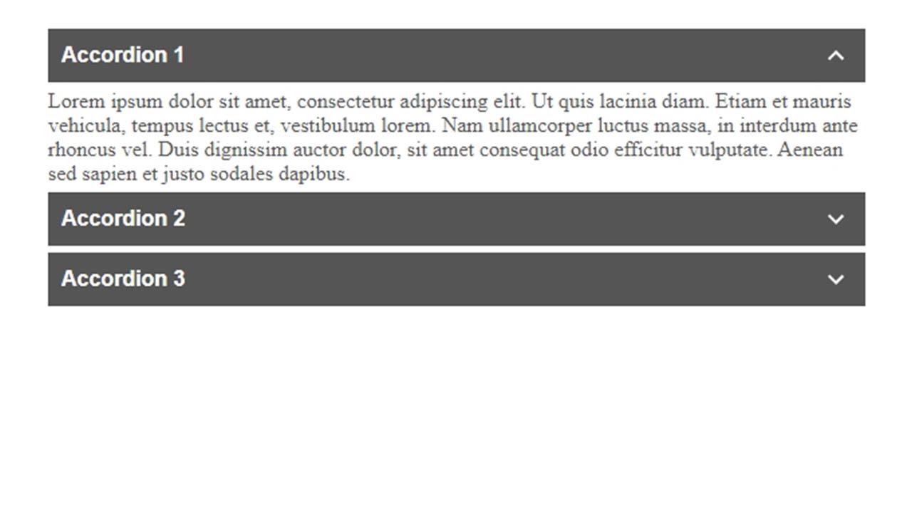 Multi Accordion dengan CSS Saja