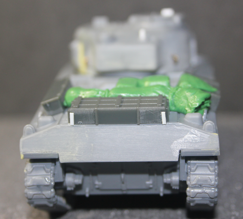 ultravanillasmurf: Warlord Games M4A4 Sherman V - engine deck