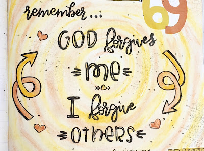 Creative Worship: THE FORGIVENESS CIRCLE | Faith Art Journaling with Julie