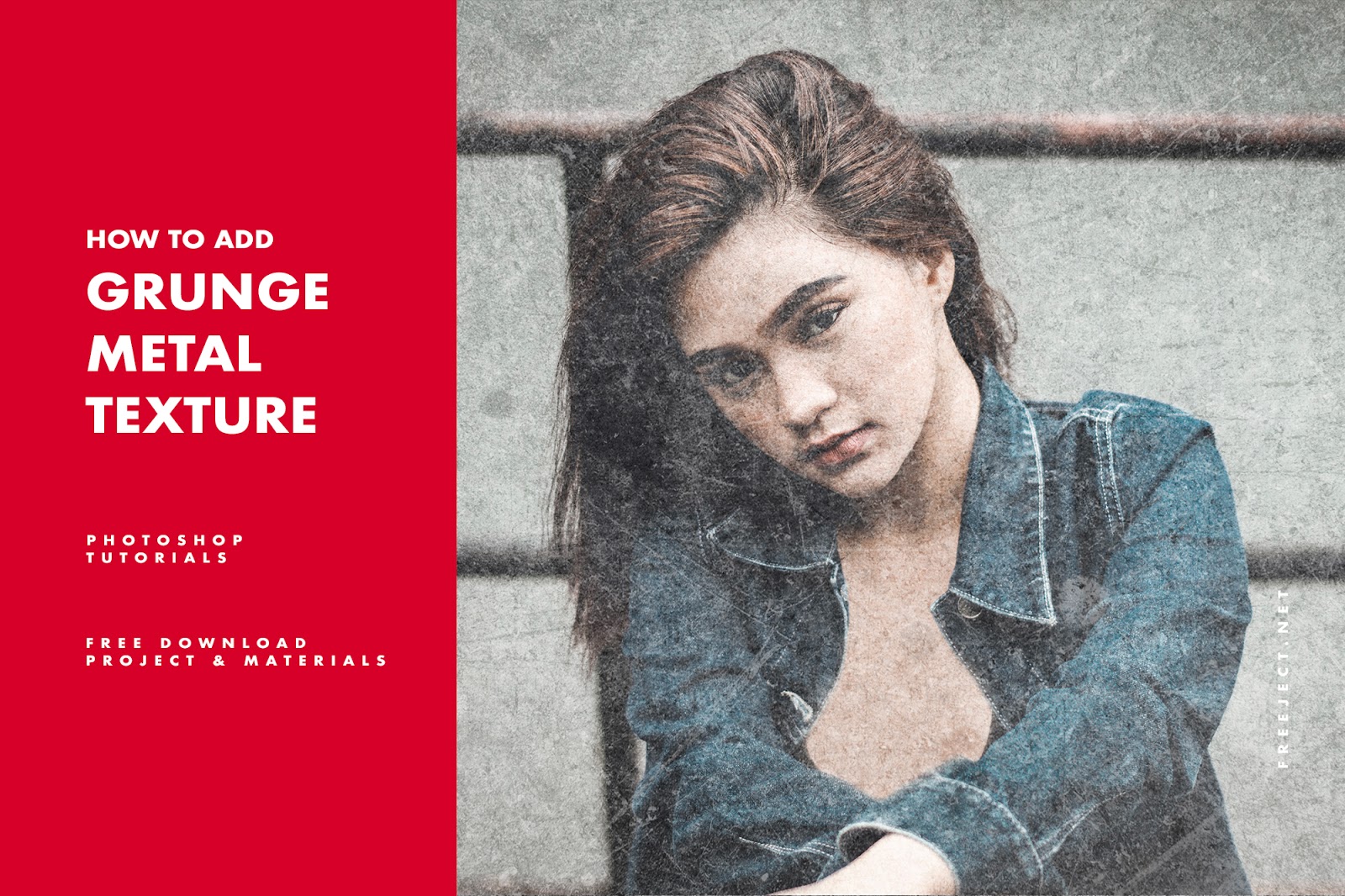 How to Add a Grunge Texture to your Photos to Look Old - Photoshop Tutorial