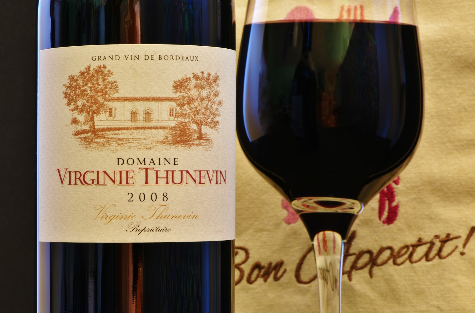 New Hampshire Wine-man: Domaine Virginie Thunevin 2008 Grand Vin De ...