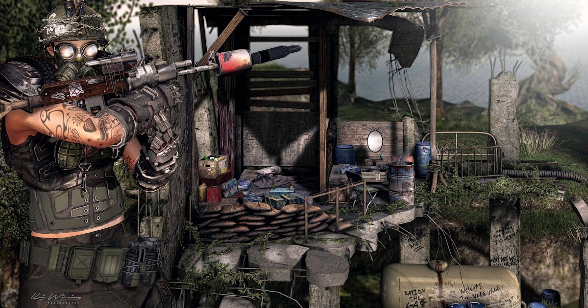 -DRD- Apocalyptic Hideout - Collection @Fameshed - blue...