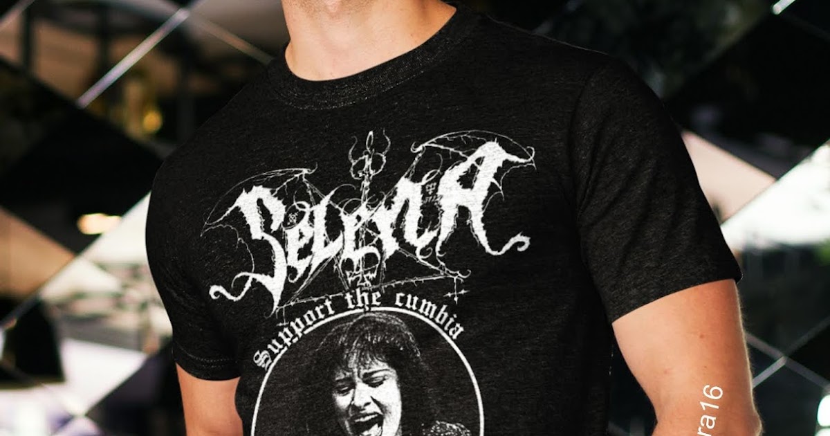 DON PLAYERA 16: Playera Selena Black Metal (Selena + Behexen)
