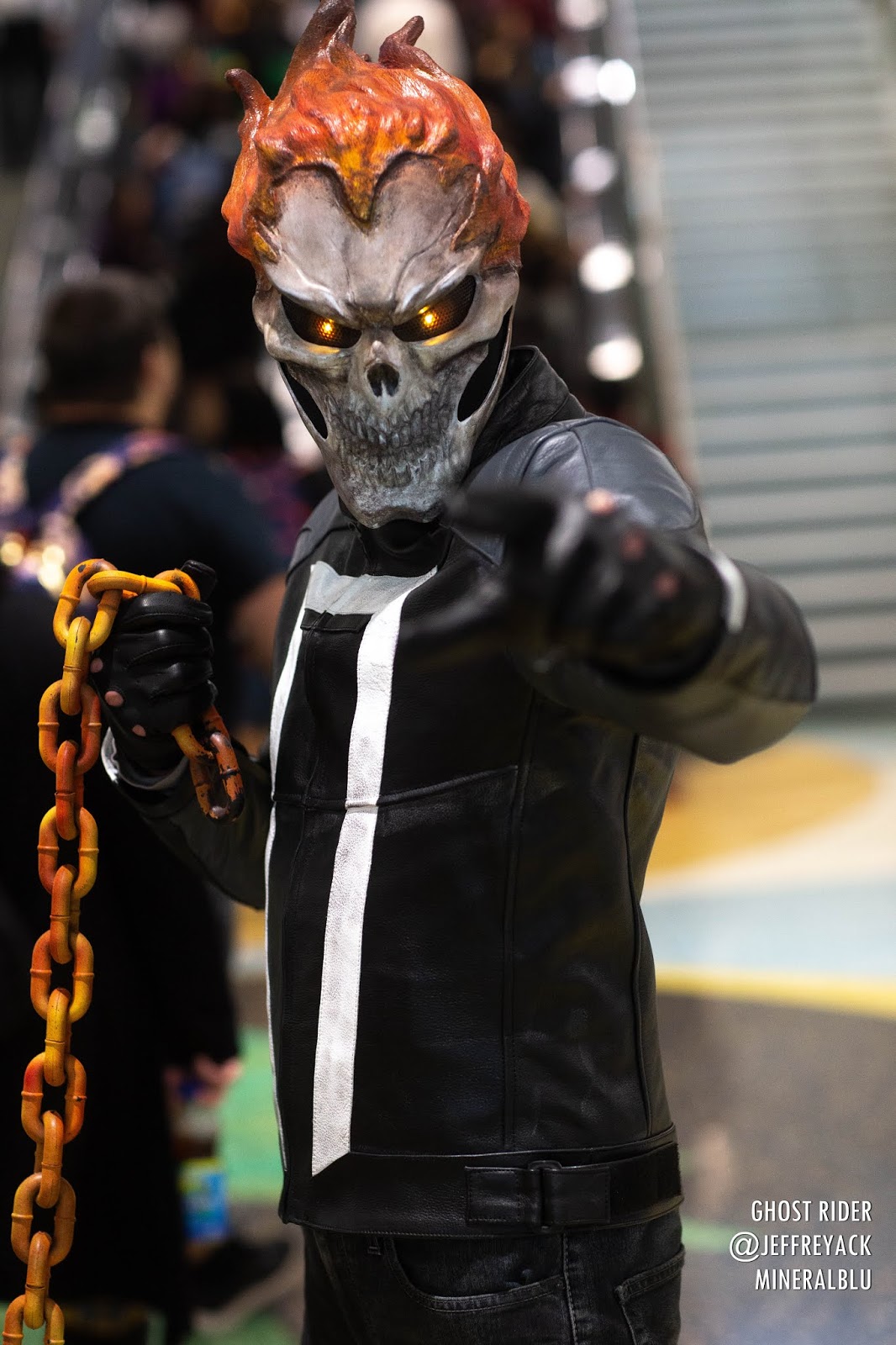 SUPERHÉROES DEL FUTURO PASADO: COSPLAY GHOST RIDER