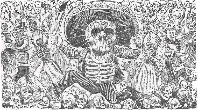 Curious History: Traditional Dia de Los Muertos (Day of the Dead) Art