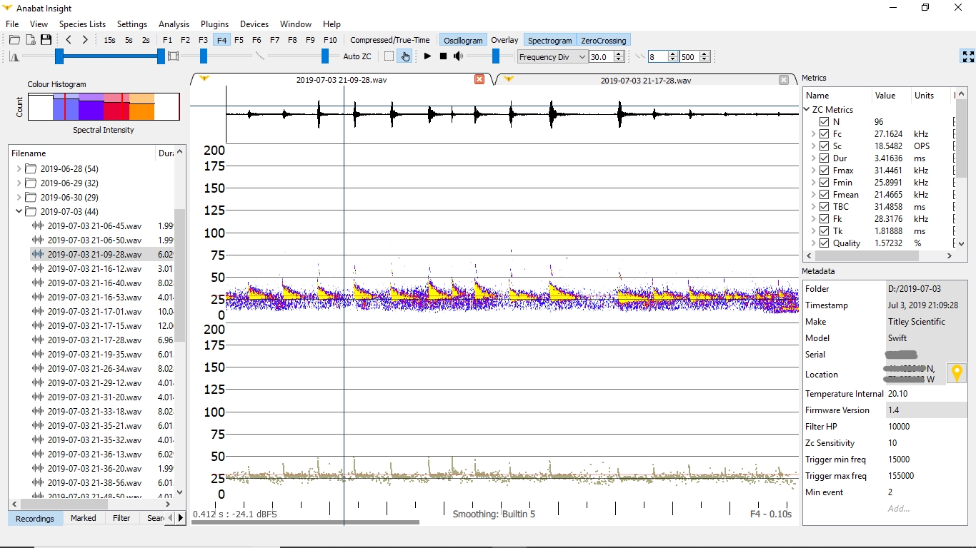 Bat Detector Reviews: Review Of The Anabat Swift Bat Detector from ...