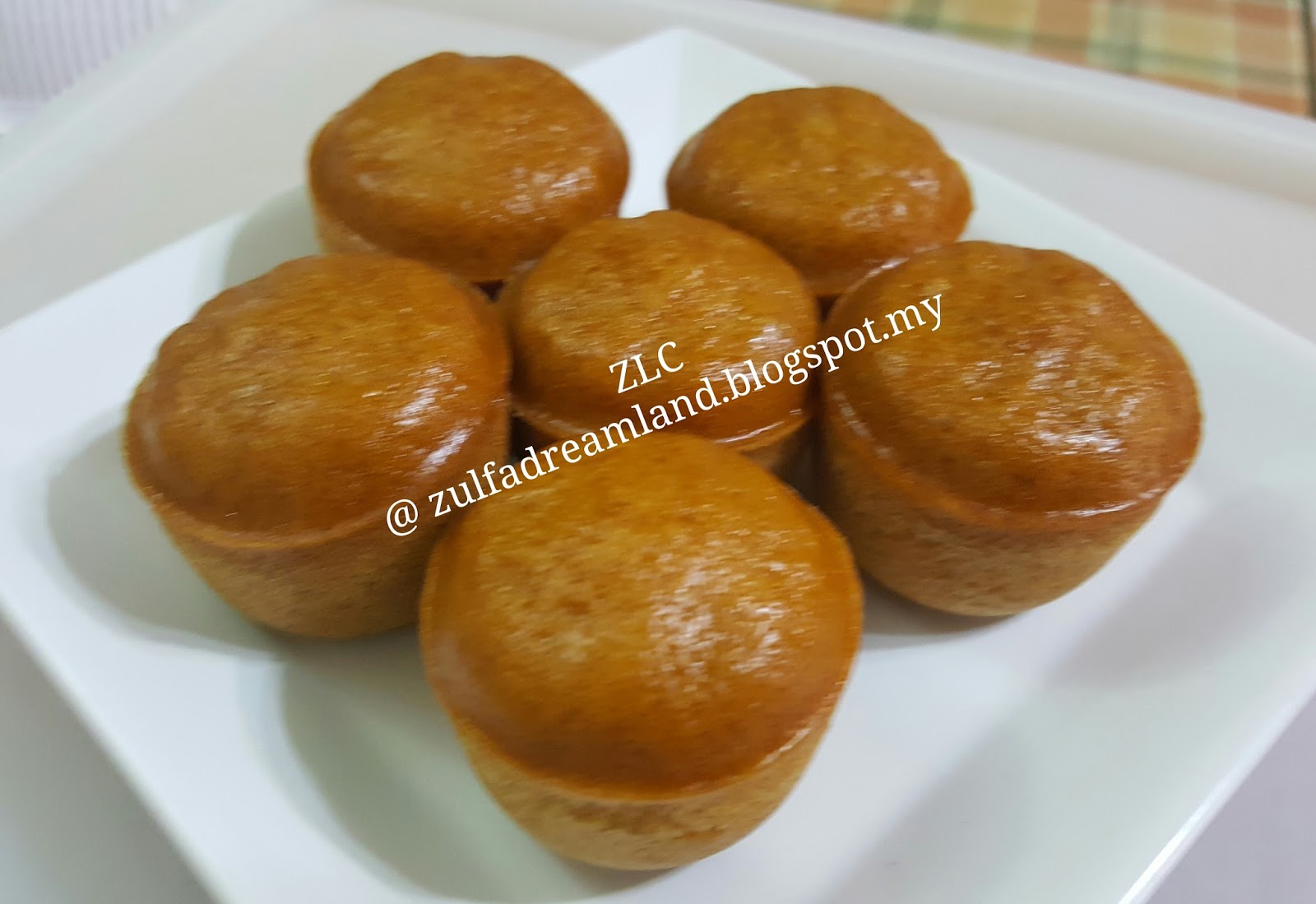 ZULFAZA LOVES COOKING: Apam gula hangus (sukatan cawan)