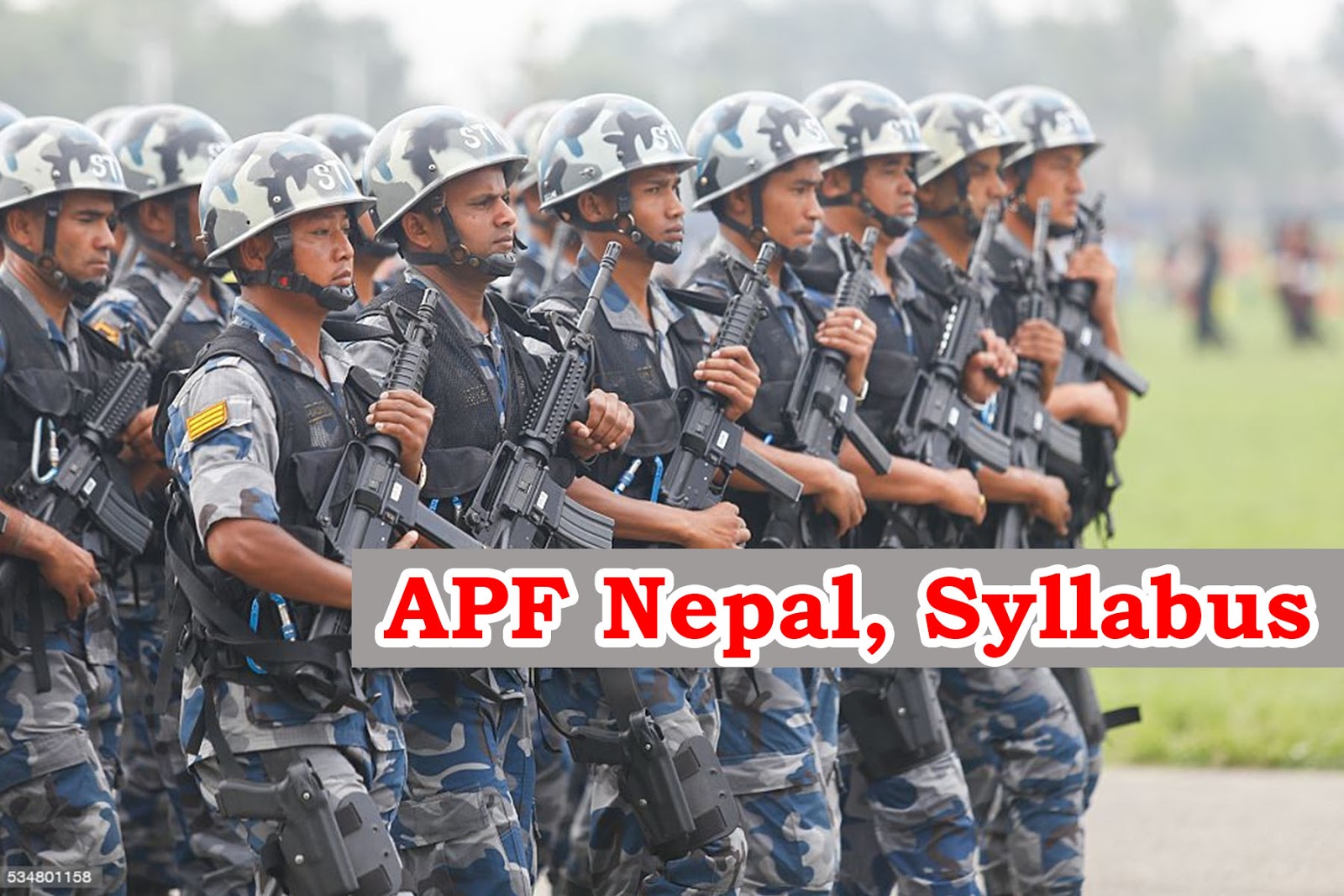 सशस्त्र प्रहरी बल, नेपालको पाठयक्रम