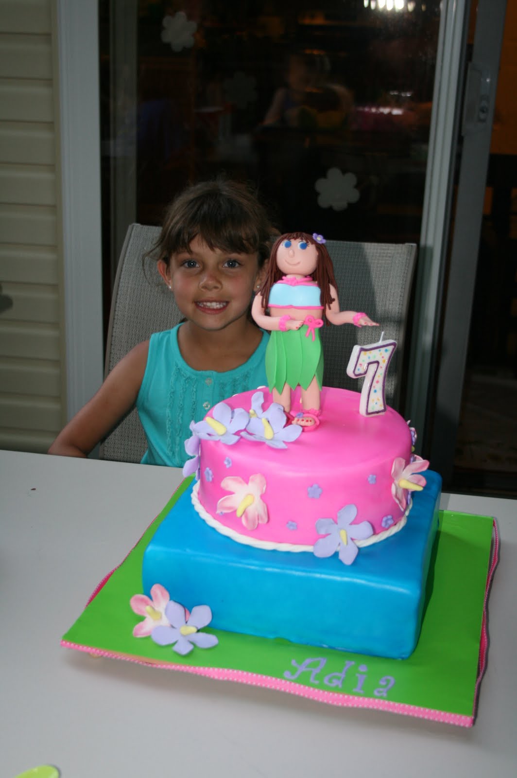 cutebugdesigns: Hula girl birthday party