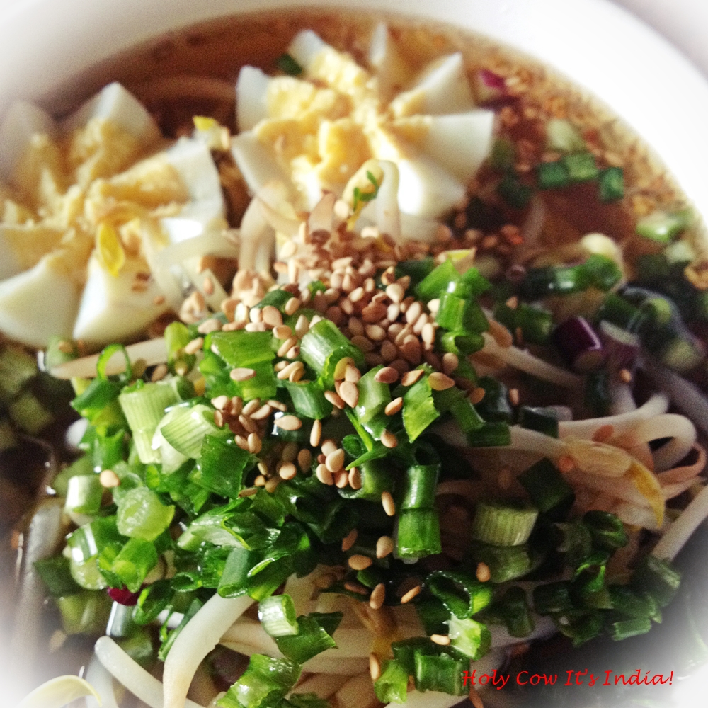 Holy Cow! It's India: Tasty fresh "Ramen" is finally here in Banglore!!