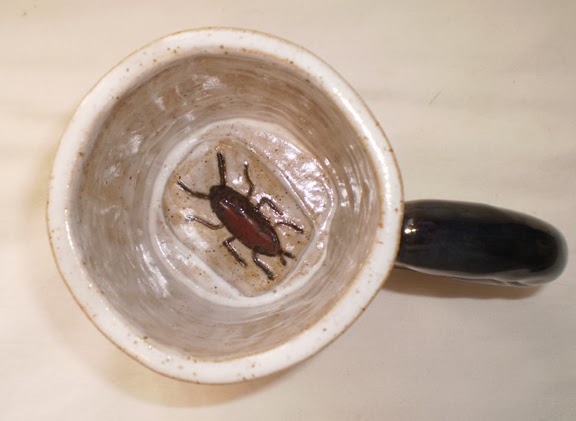 Labels: animal , cup , insect , pottery