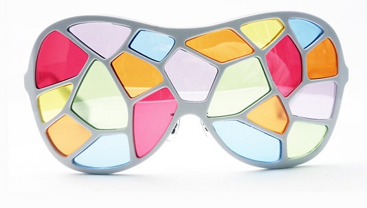 Factory900's stained glass window sunglasses | EYE WEAR GLASSES