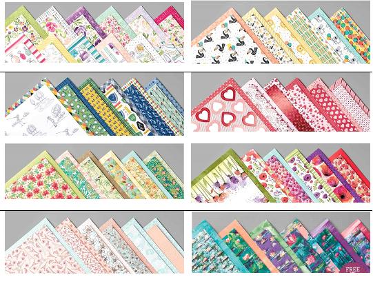 Jemini Crafts: Spring/Summer Paper shares - a little of everything