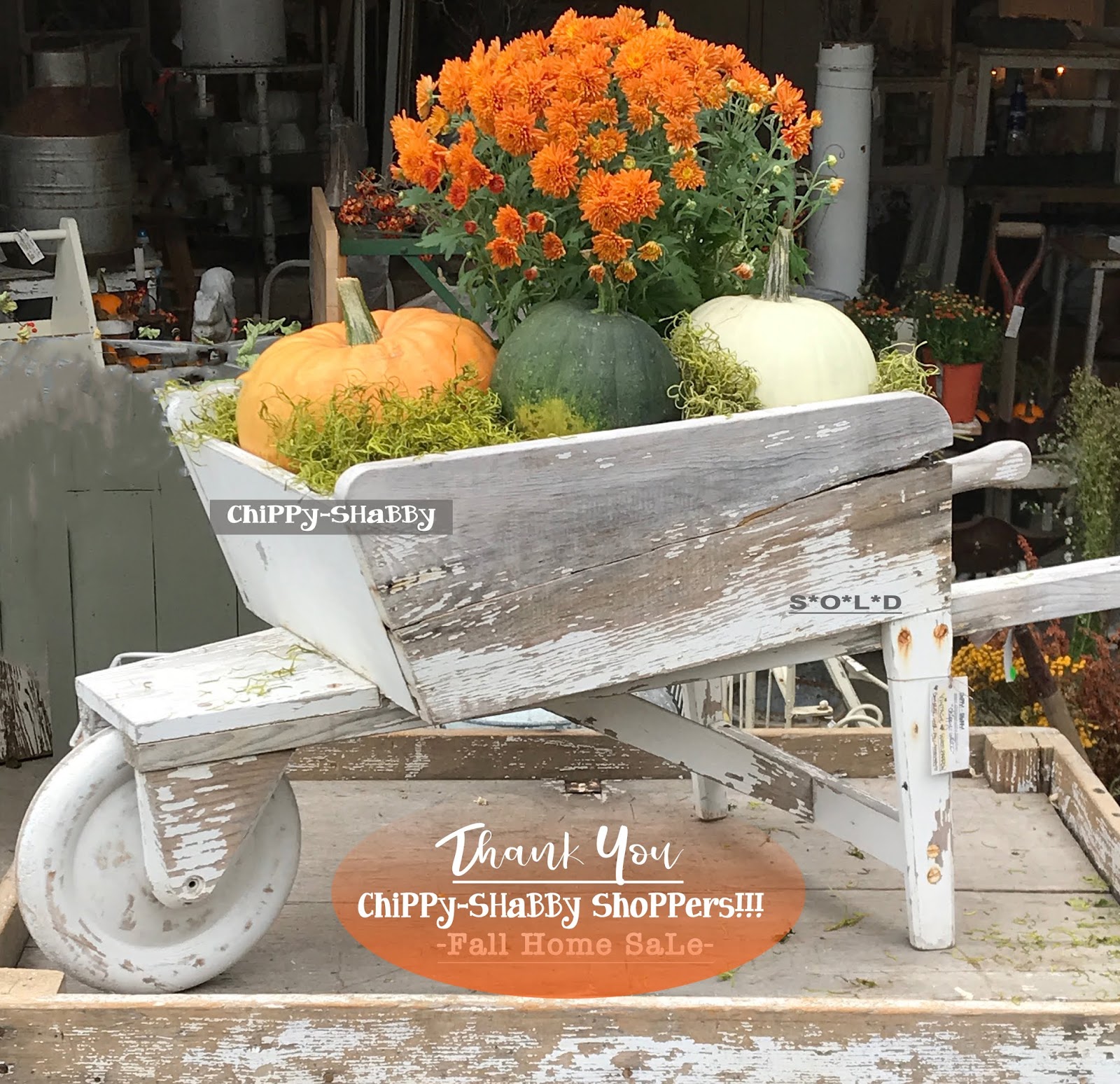 ChiPPy! - SHaBBy!: *PeRfeCTly ChiPPy-WHiTe* ~ WHEELBARROW FoR FaLL...