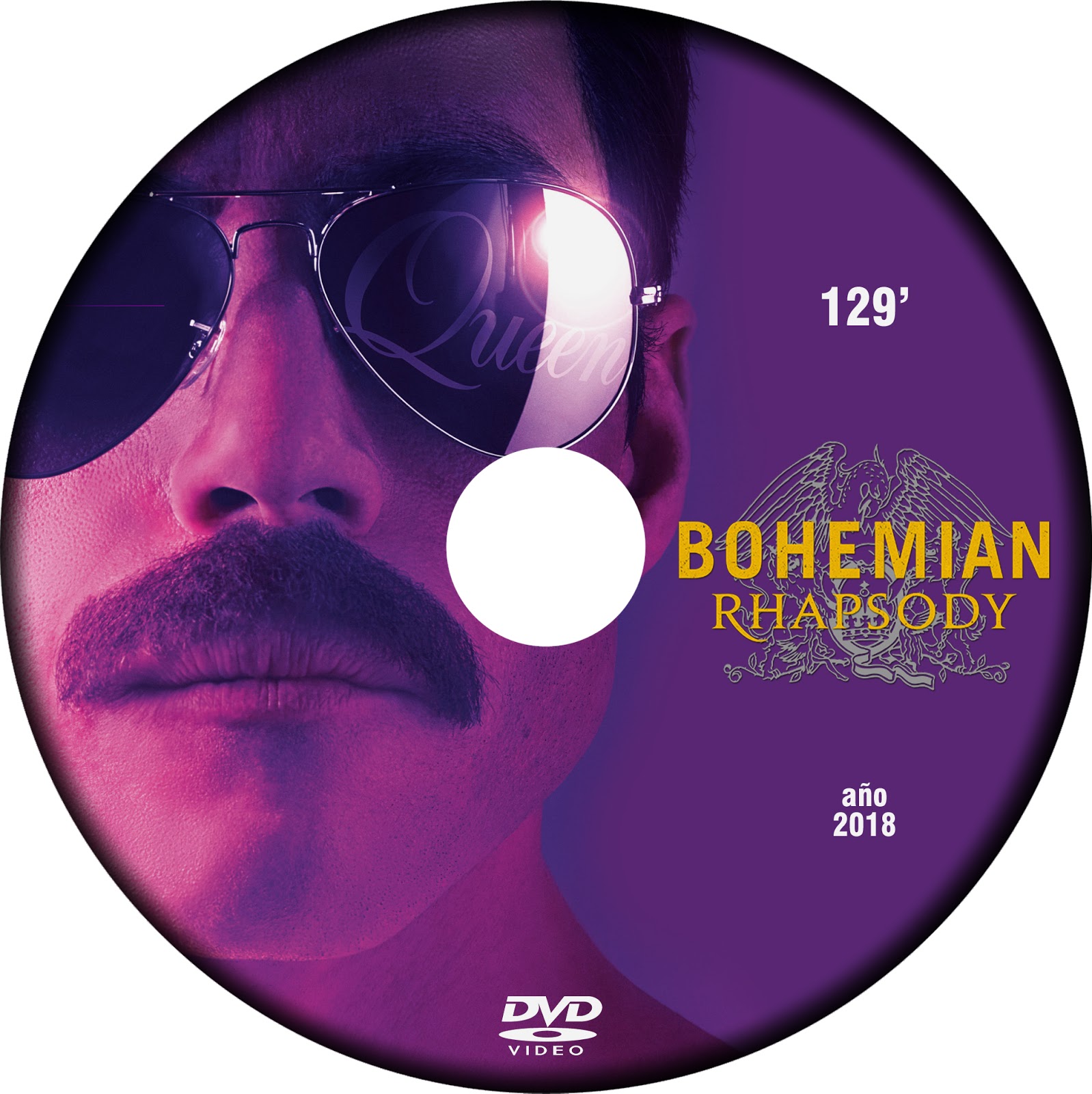 Caratulas de películas DVD para cajas CD: Bohemian Rhapsody - [2018]