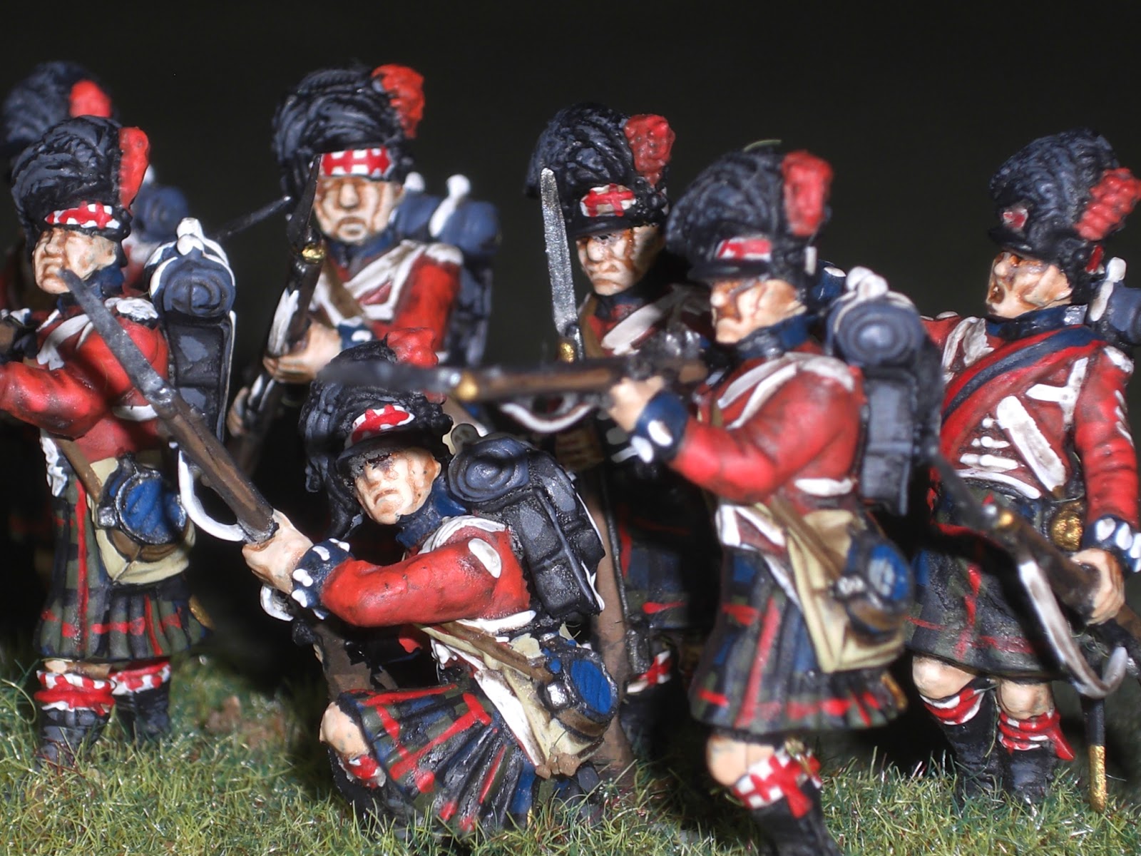 Miniature Painting Service from A BRUSH TOO FAR: 42nd Highlanders (The ...