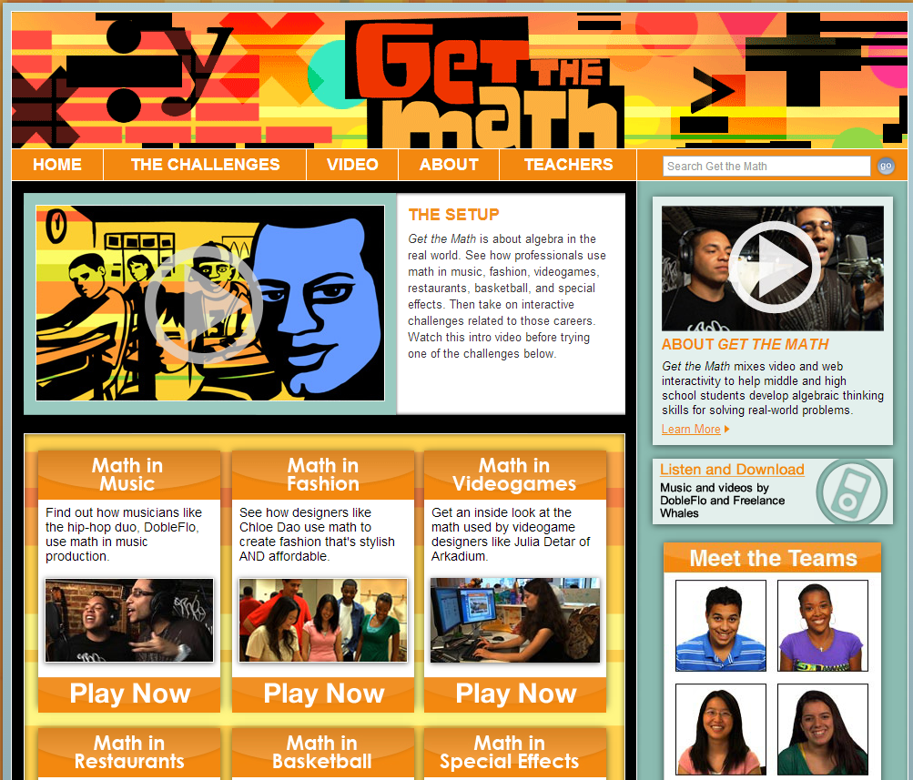 Crea y aprende con Laura: Get The Math. Matemáticas basadas en el mundo ...