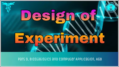 Design of Experiment - CRD and RBD.