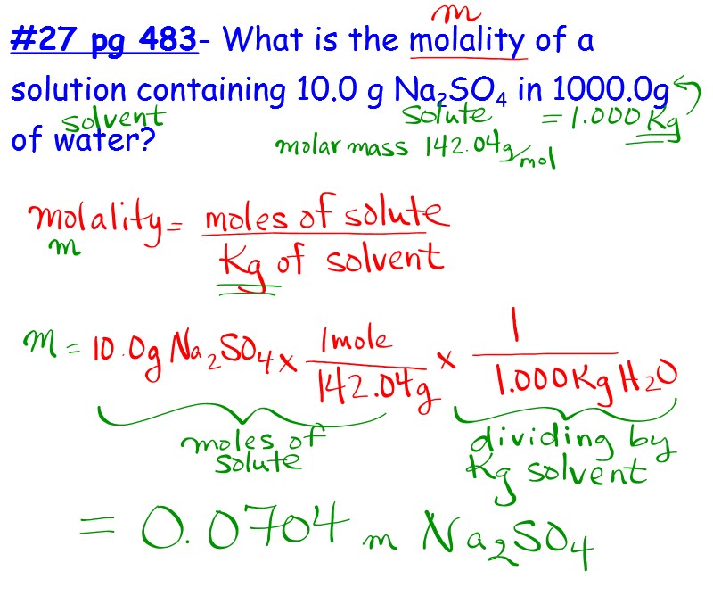 Chemistry: Concentration Practice