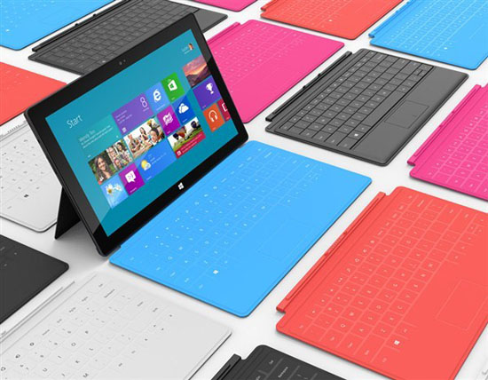 Microsoft Surface - First time Tablet with Keyboard Cover by Microsoft
