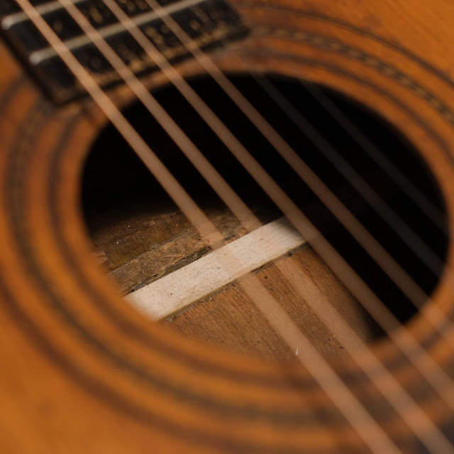 1920s Oscar Schmidt Stella Fancy Parlor Guitar