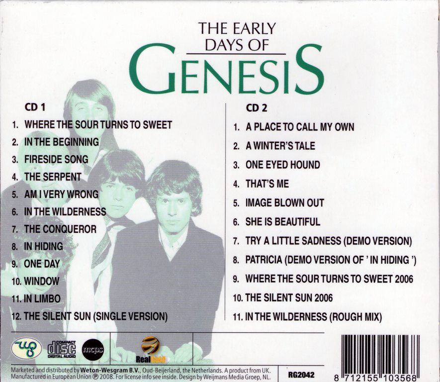 Lo Tuyo No Es Una Desgracia Recargado: Genesis - The Early Days of ...