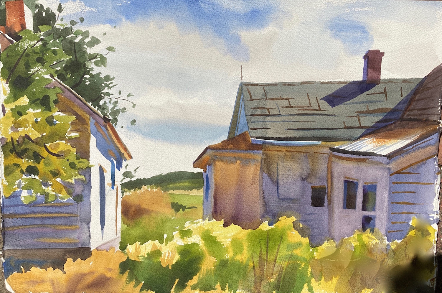 Hoffmann Watercolors: Beginning Watercolor Homework, 11/12/20, Which ...