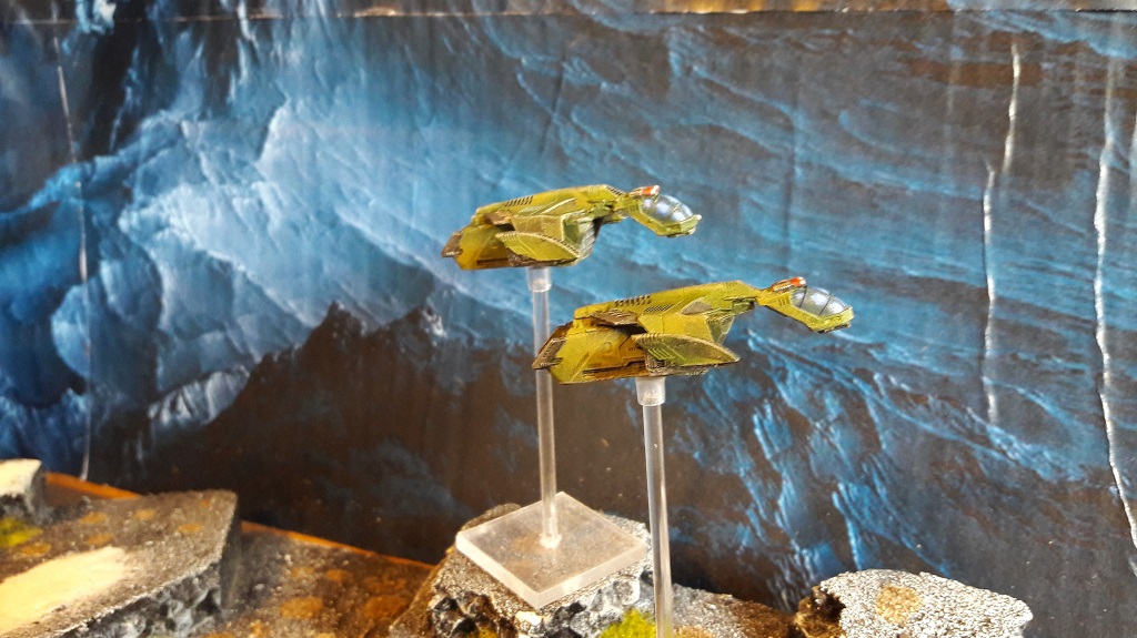 Wargames Wasteland: Dropzone Commander: UCM (Raven Gunships - Part 4)