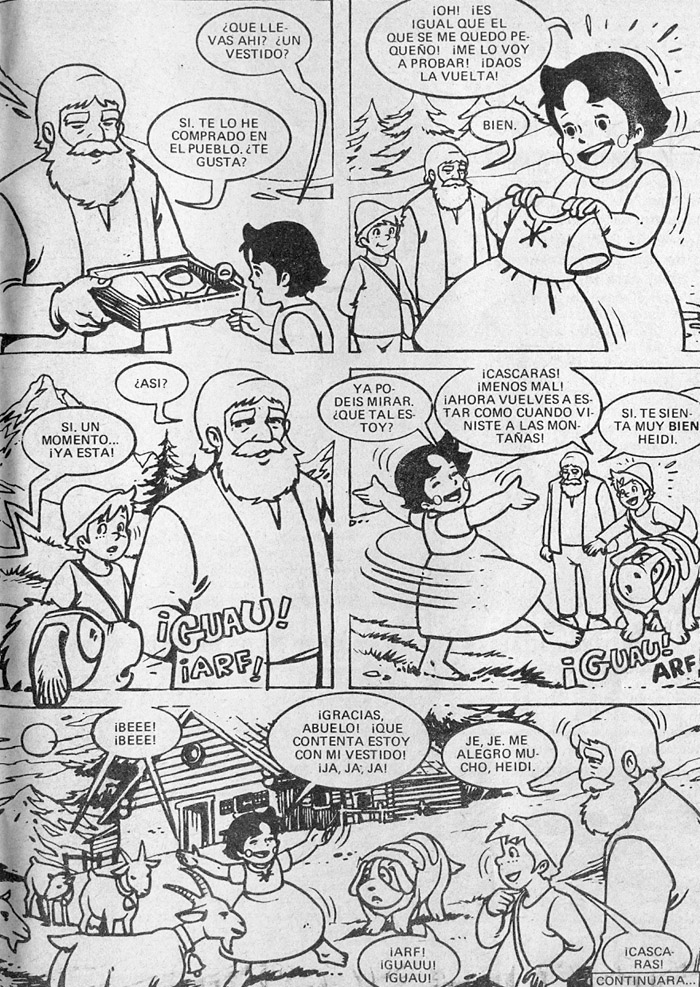 Colección: Heidi: el comic (y 4)
