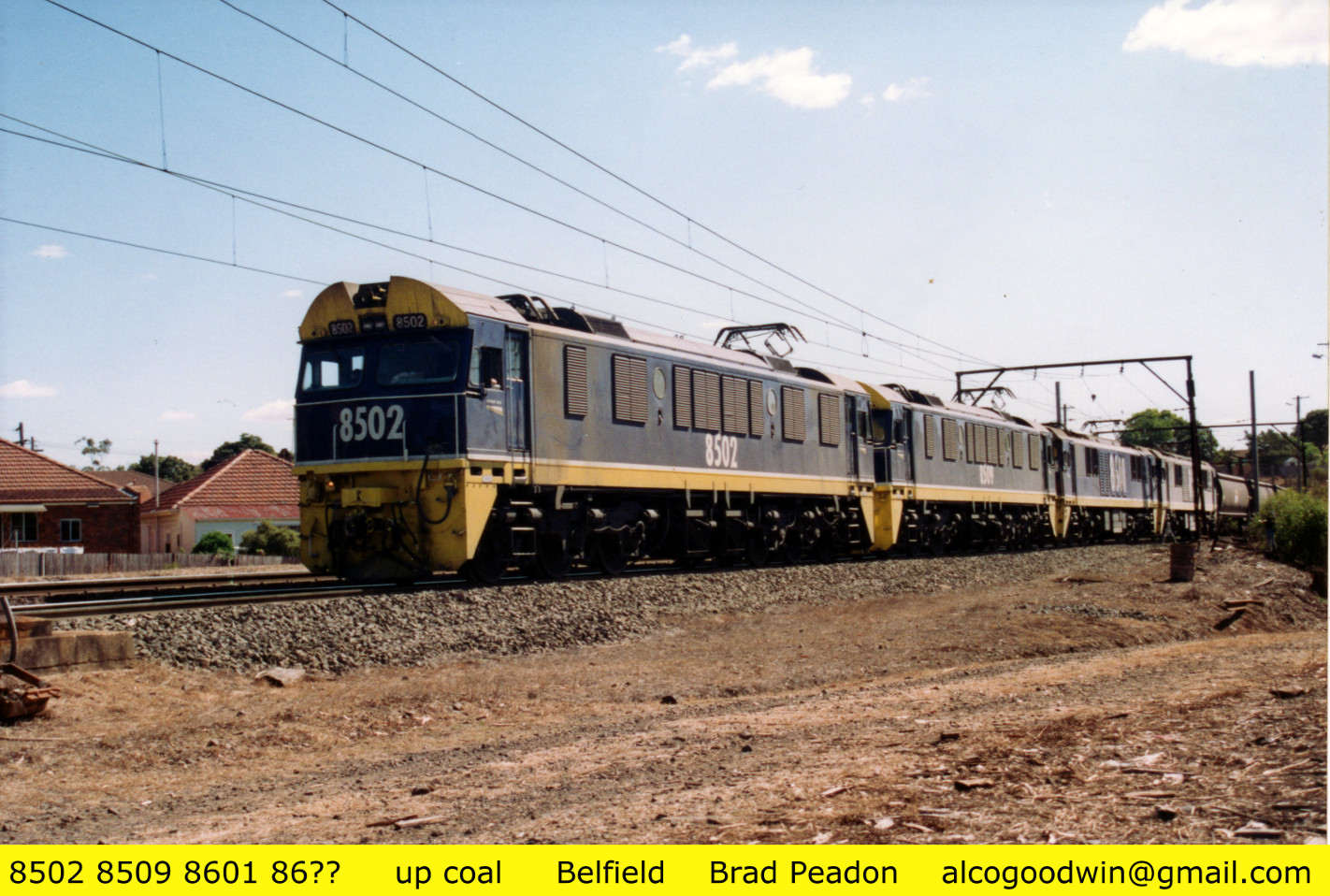 Australian Locomotive Rosters: NSW 85 CLASS