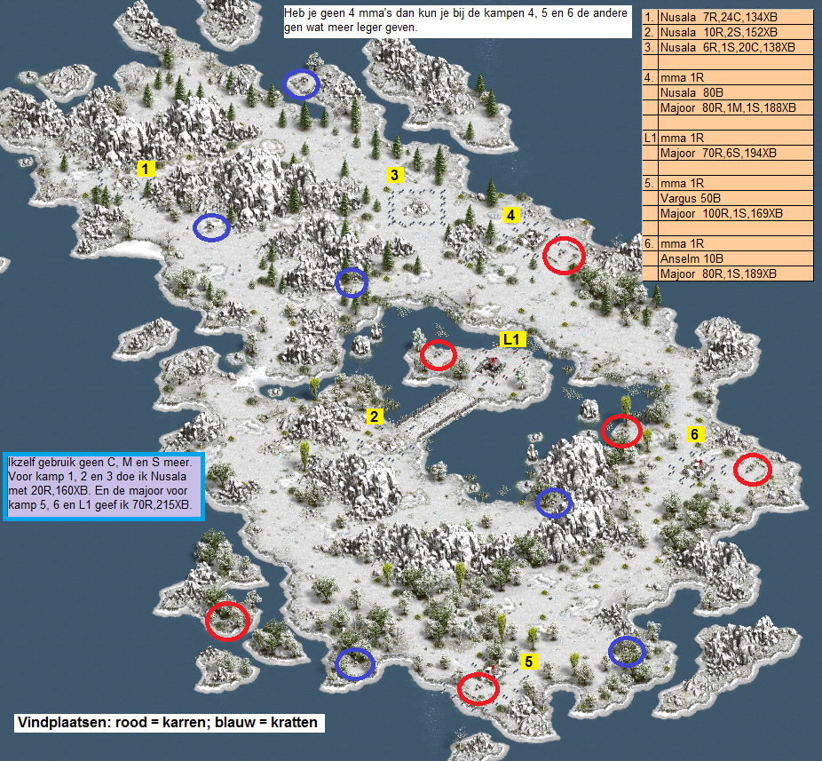 Bojangles settlers maps: Guide voor IJskoude explosie: