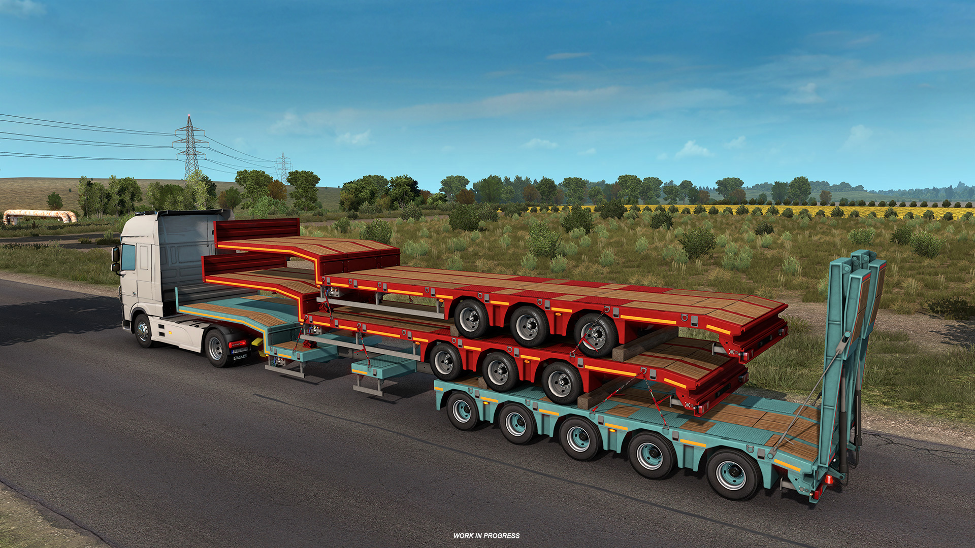 Euro Truck Simulator 2 Fan's (Germany) : SCS - ETS2: Tieflader- und Flachbettauflieger