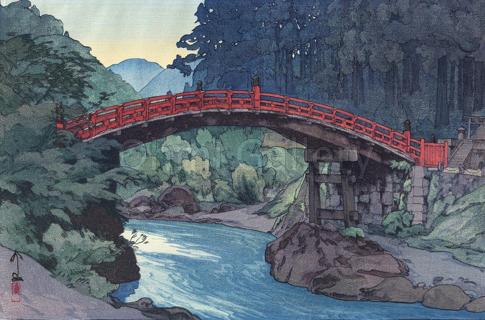 Hiroshi Yoshida | Landscape painter / printmaker | Tutt'Art@ | Pittura ...