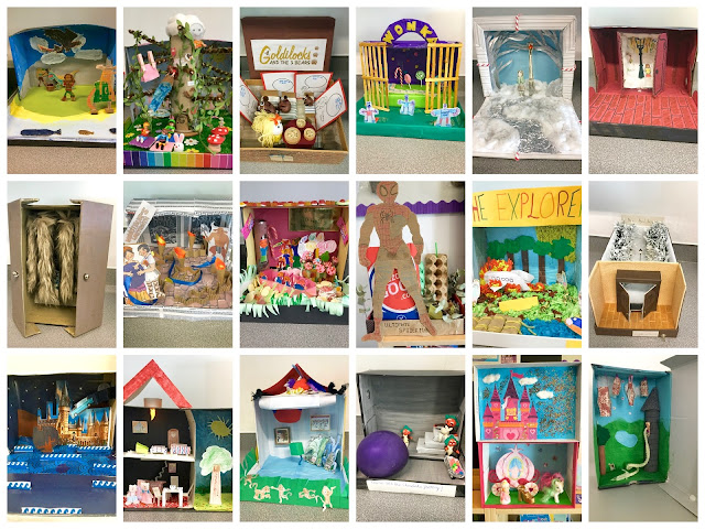 Hacton News: Literacy Week: Story in a Shoe Box