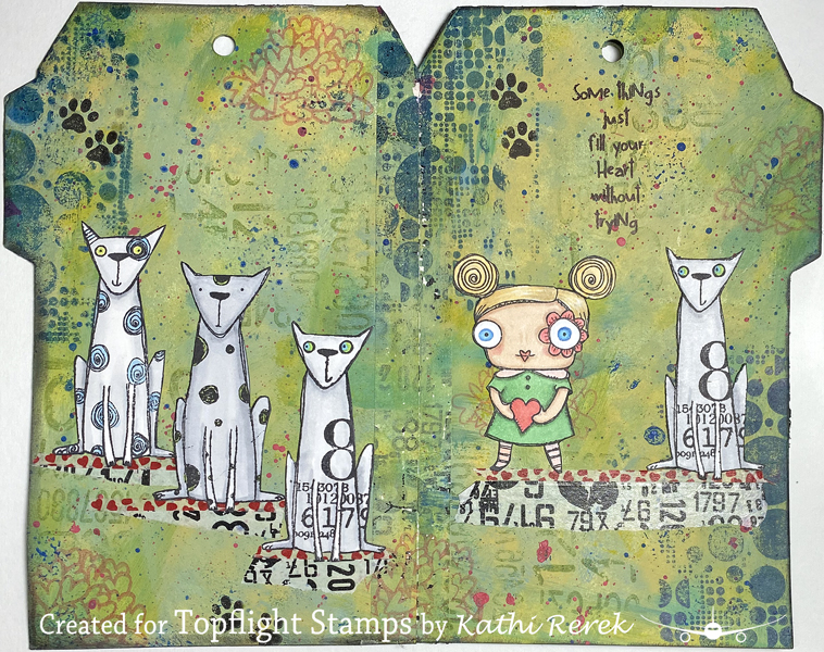 Topflight Stamps: Cat Themed Tab Tag Album