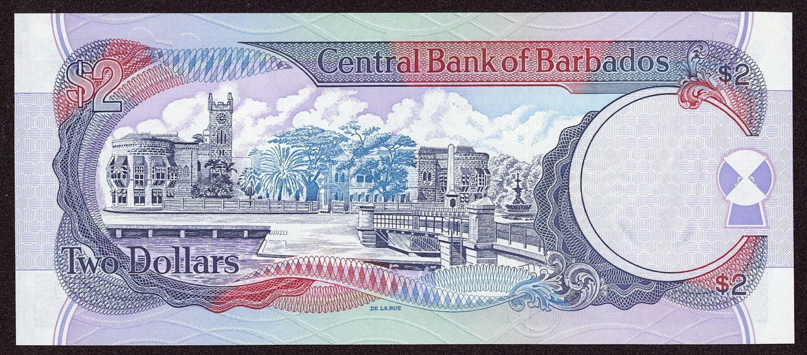 Barbados 2 Dollars 1998 John Redman Bovell|World Banknotes & Coins ...