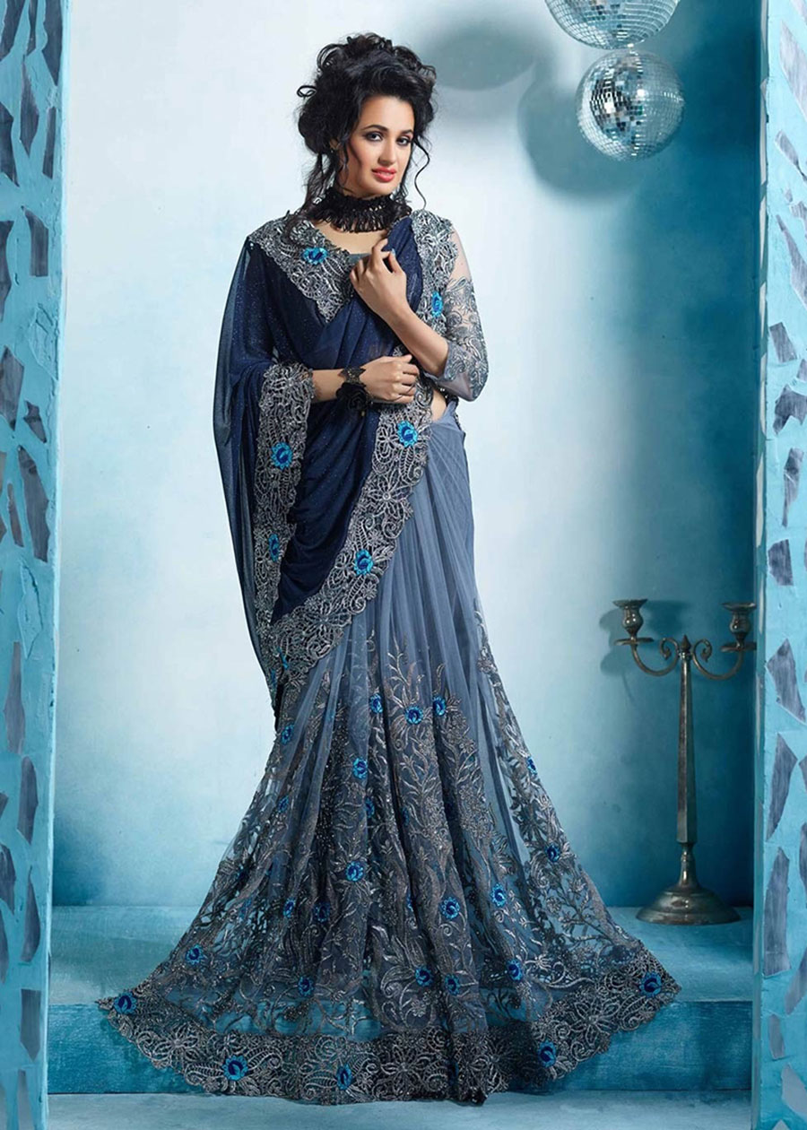 Latest designer fancy saree