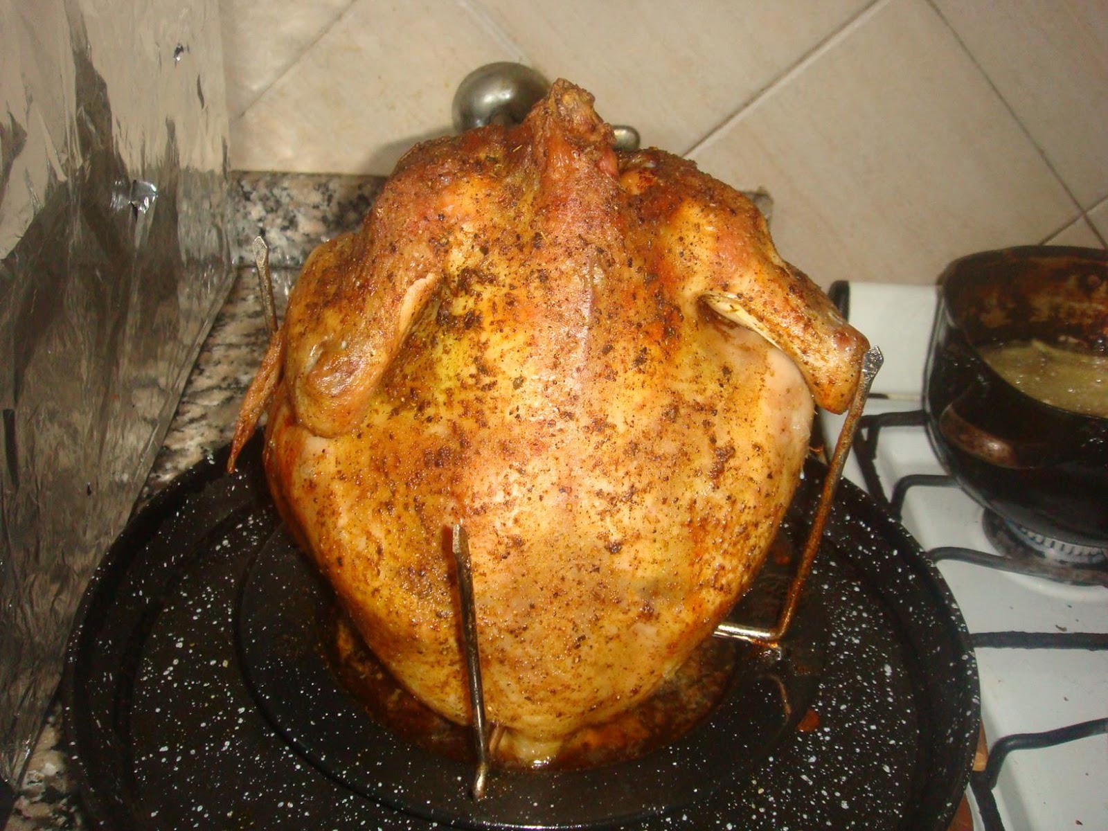 RECETAS Y ALGO MAS: POLLO AL SPIEDO COMO ROTISERIA EN CASA