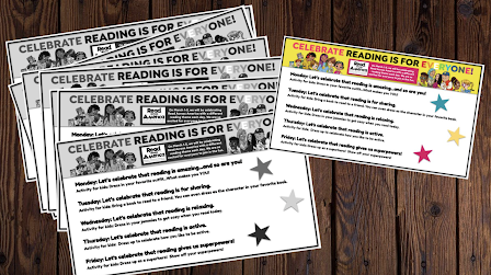 The Library Voice: Celebrate Reading Is For Everyone For 5 Days With 50 ...
