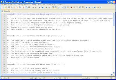 LATEST SOFTWARE: Notepad++