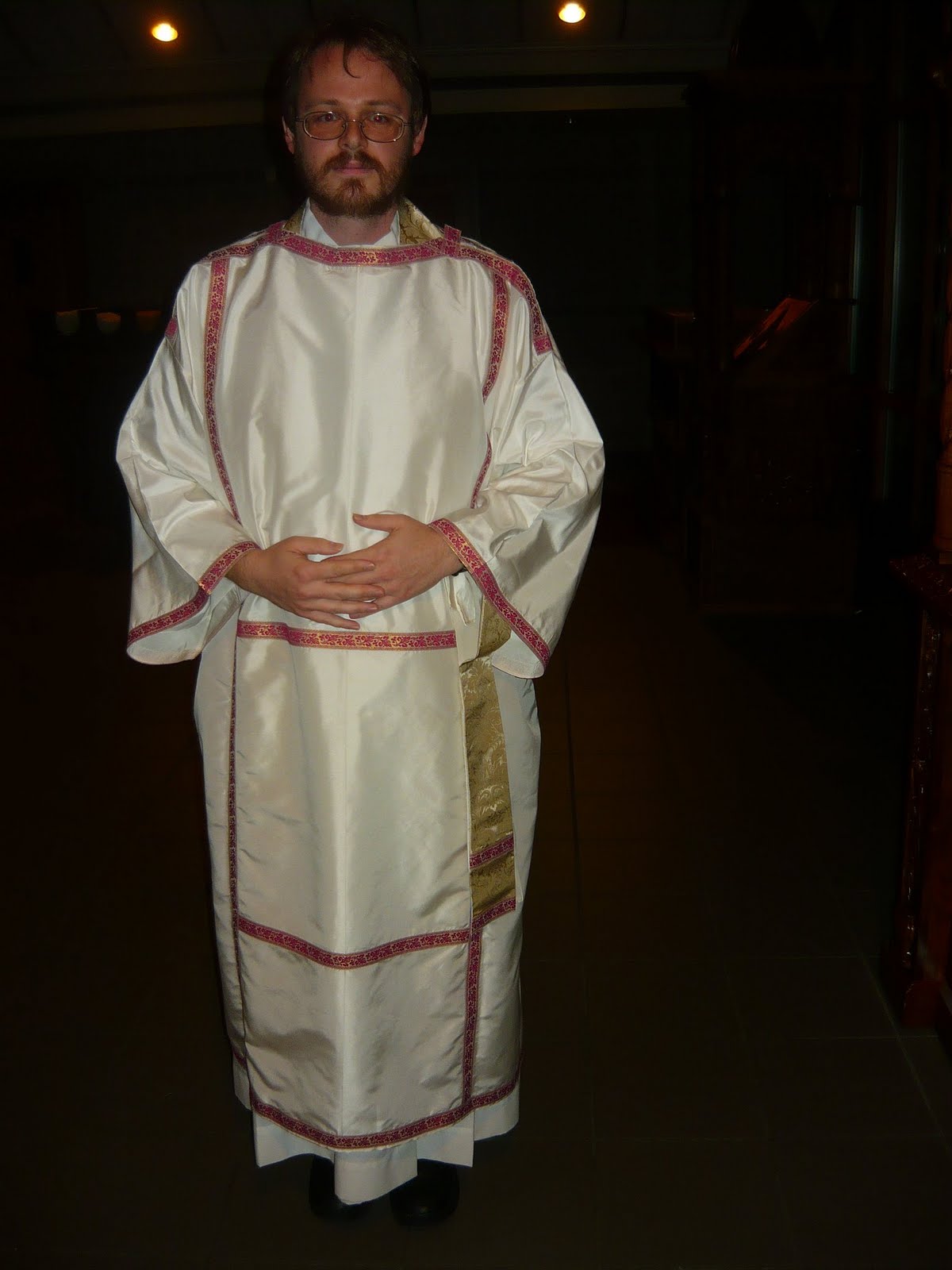 Benjamin-Nicholas Ecclesiastical Tailoring: New Pontifical Vestments!