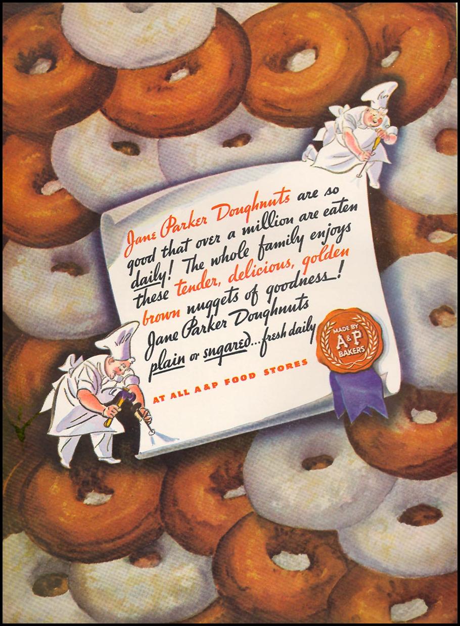 Dying for Chocolate: Doughnut Day: Retro Ads & Recipes