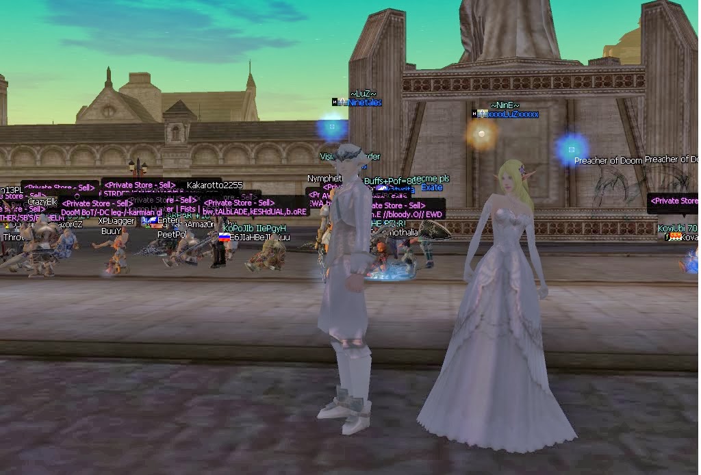 Lineage 2 - best mmo ever: Devastated Castle & random Treasure Hunter ...