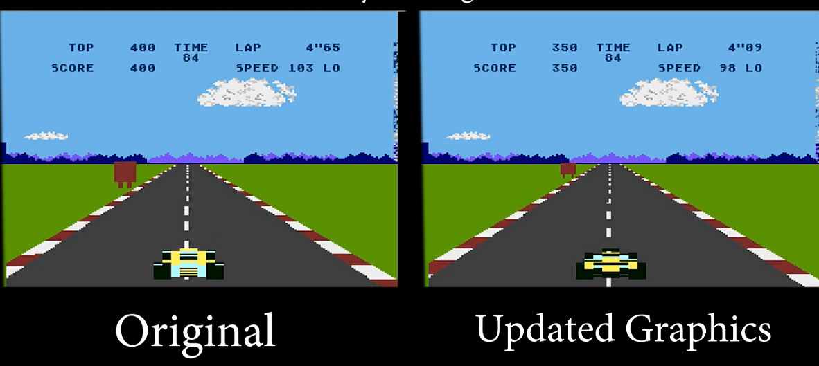 Indie Retro News: Pole Position Atari 8-bit sprite hack by AtariAge ...