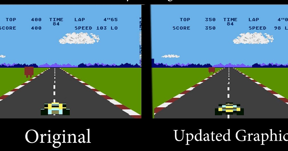 Indie Retro News: Pole Position Atari 8-bit sprite hack by AtariAge ...