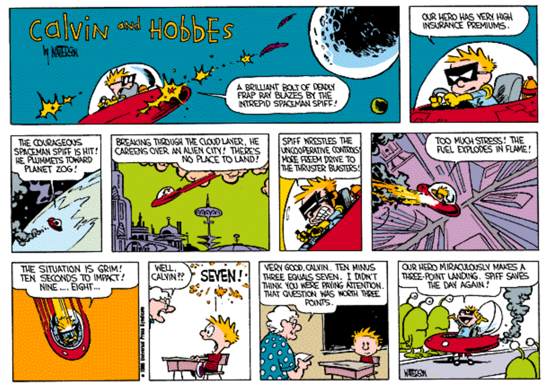 Comic strip suggestions for an English classroom? : r/calvinandhobbes